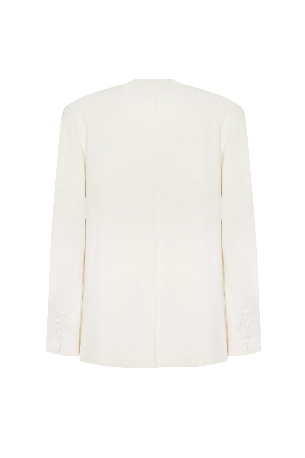 Panache white single-breasted blazer, Xo Xo